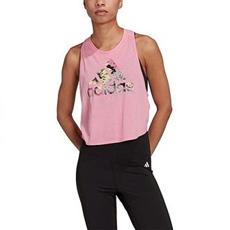 adidas W Floral TK Top sans Manches pour Femme