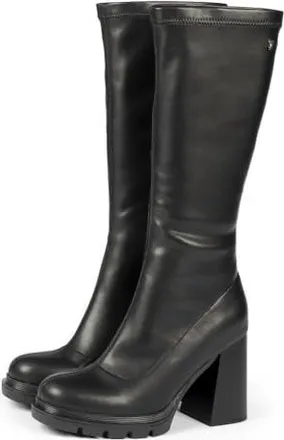 Gioseppo BOTTES HAUTES À TALONS ET SEMELLE CRANTÉE VESZTO