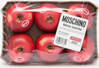 Moschino Sac Apple - Rouge