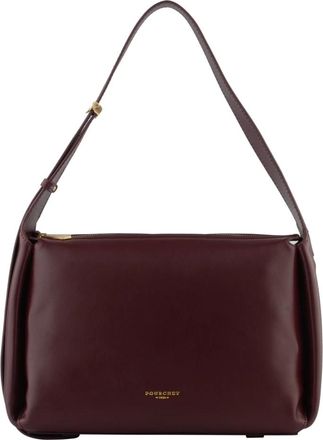 Pourchet Femme, Sacs, Rouge, Taille: ONE Size S&eacute;vign&eacute; Shoulder Bag