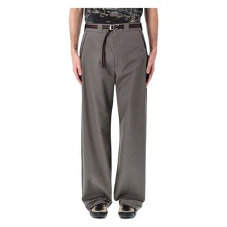 Roa Roa, Homme, Pantalons, Gris, Taille: S Centipede Buckle Pant