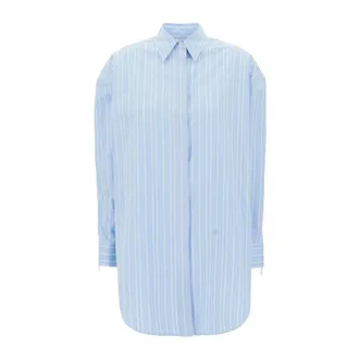 Off-white Damen, Blusen & Hemden, Blau, 3XSGr&ouml;&szlig;e