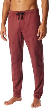 Schiesser Herren Lange Schlafanzughose Loungehose - 182185, Gr&ouml;&szlig;e Herren:56, Farbe:Burgund
