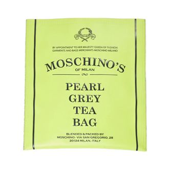 Moschino Femme, Sacs, Vert, Taille: ONE Size Sac Inspir&eacute; de Sachet de Th&eacute; Vert