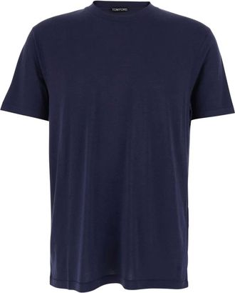Tom Ford Homme, Tops, Bleu, Taille: XL MC Liocel Lyocel