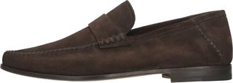 Santoni Homme, Chaussures, Brun, Taille: 42 1/2 EU Mocassins en daim