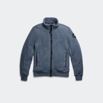 Canada Goose Lawson Fleece Jacke Black Label (M&auml;nnlich, Ozone Blue, S)