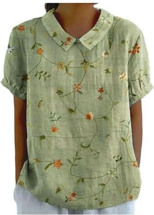 Generic Chemise Femme Polo Chemise Longue en Mousseline T Shirt Coeur Femme Chemise Oversized Femme Femme Crop Top Tee Shirt De Noel Homme T Shirt Femme Rouge