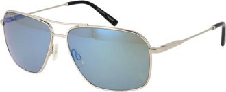 Serengeti Eyewear Aviator Metal Sonnenbrille - - Accessories - Herren - Blau - ONE SIZE