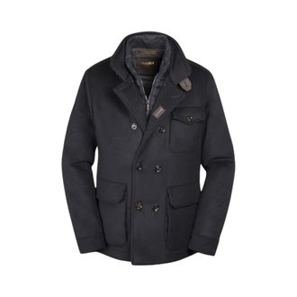 Moorer Homme, Vestes, Bleu, Taille: 3XL Mougi Quilted Down Jacket