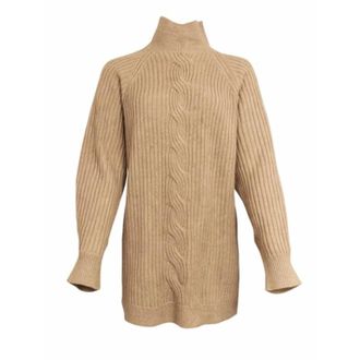 Max Mara Alcazar Rollkragenpullover - - Knitwear - Damen - Braun - S