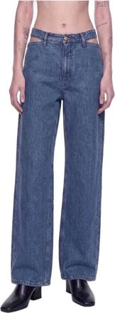Jil Sander Femme, Jeans, Bleu, Taille: 42 FR Denim Trouser 140 AW 23 Treated