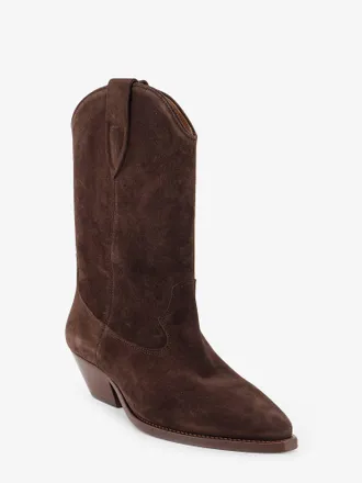 Isabel Marant Womens Boots Duerto Suede Brown