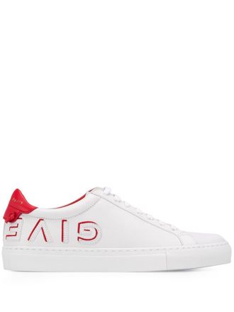 Givenchy Sneakers mit Logo - Wei&szlig;