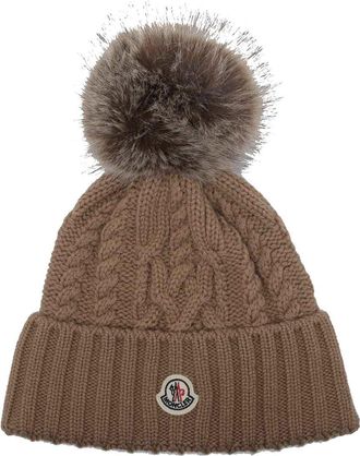 Moncler Bonnet - Marron