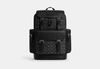 Coach Sprint Rucksack Aus Signature Jacquard