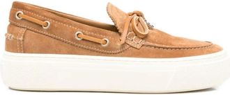 Hogan Femme, Chaussures, Brun, Taille: 38 1/2 EU Hogan Sandales Brown