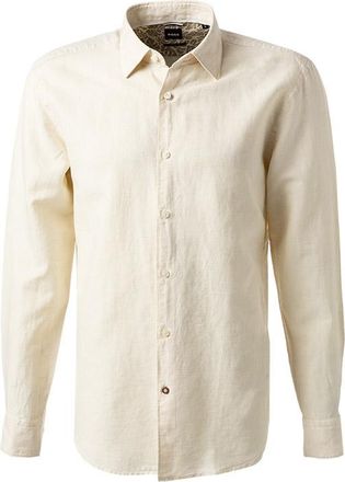 HUGO BOSS Herren Hemd wei&szlig;