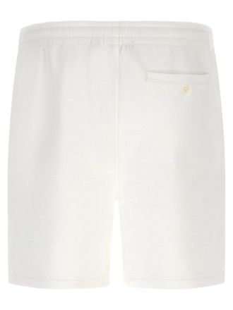 Polo Ralph Lauren Cotton Terry Bermuda Shorts - White
