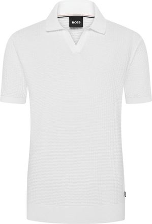 HUGO BOSS leichtes Poloshirt aus Baumwolle in