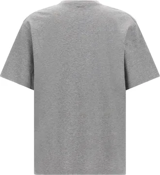 Alexander McQueen Skull-Print T-Shirt - Gray