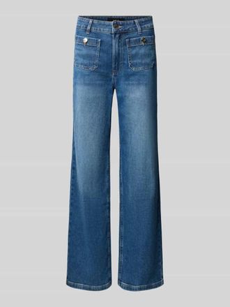 Zero Wide Fit Jeans mit Pattentaschen