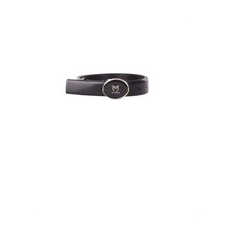 Pinko Round Enamel H2.8 G&uuml;rtel - - Accessories - Damen - Schwarzk - M