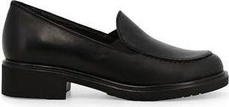 Melluso Mocassins pour Femmes en Cuir Noir Souple r35511z 42