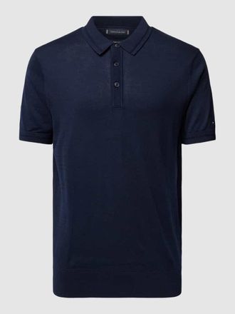 Tommy Hilfiger Poloshirt in unifarbenem Design