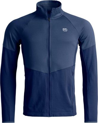 Ortovox Ortovox, Homme, Sport, Bleu, Taille: M Fleece Light Grid Jacket