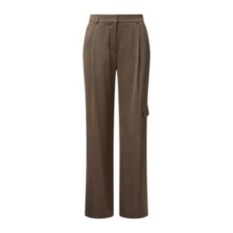 Comma Damen, Hosen, Braun, SGr&ouml;&szlig;e