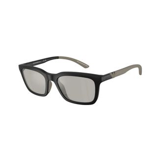 Emporio Armani Homme, Accessoires, Noir, Taille: 55 MM Lunettes Authentiques avec Qualité Premium