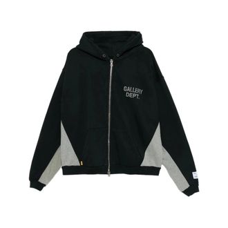 Gallery Dept. Homme, Sweatshirts et sweats &agrave; capuche, Noir, Taille: XL SweaT-shirt Zipp&eacute;