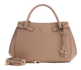 Guess sac &agrave; main sac &agrave; &eacute;paule bandouli&egrave;re Serenova Girlfriend Satchel Pale Mocha marron clair