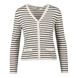 Max Mara Femme, Pulls, Beige, Taille: 36 FR Cardigan court