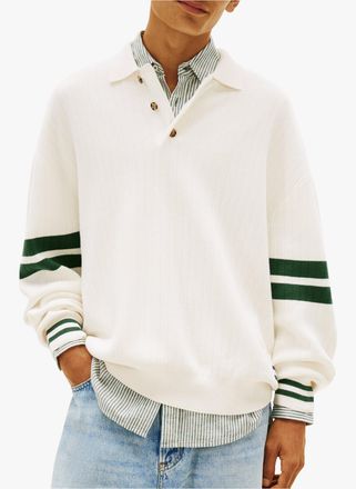 Tommy Hilfiger Polo &agrave; rayures en coton