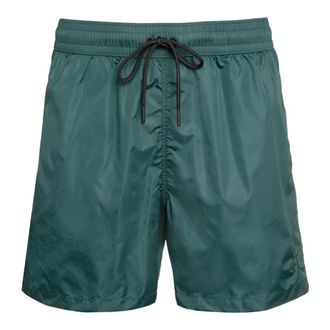 THE (ALPHABET) Swim Shorts - - Swimwear - Herren - Gr&uuml;n - 2XL