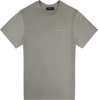 Hogan Homme, Tops, Gris, Taille: M T-shirt en jersey de coton avec logo imprim&eacute;
