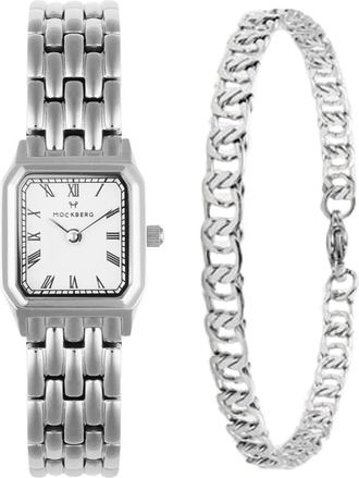 Mockberg Uhr - Uhr - Gr. unisize - in Silber - f&uuml;r Damen