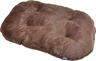 LOVE STORY Kissen Schneeflocke Newton, wendbar, 117 x 72 cm, Schokoladenbraun