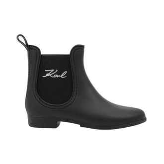 Karl Lagerfeld Kalosh II Regenstiefel - - Shoes - Damen - Schwarzk - 36 EU