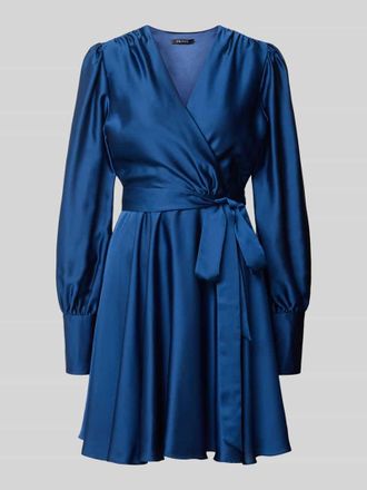 Swing Cocktailkleid mit Bindeg&uuml;rtel