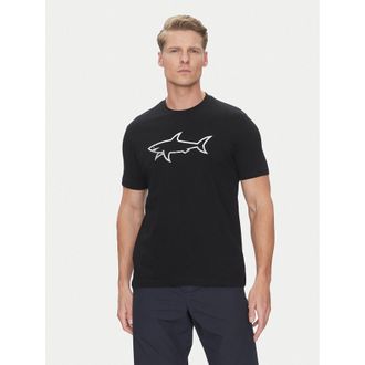 Paul & Shark T-Shirt 25411078 Schwarz Regular Fit