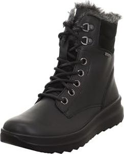 Legero Femme Dreamer Doublure Chaude Gore-tex Botte de Neige, Noir 0100, 37.5 EU