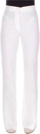 Pinko Pinko, Femme, Pantalons, Blanc, Taille: 42 FR Wide Pantalons