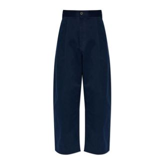 STUDIO NICHOLSON Sorte Hose - - Trousers - Herren - Blau - M