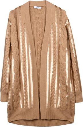 Max Mara Damen, Strickwaren, Braun, XSGr&ouml;&szlig;e