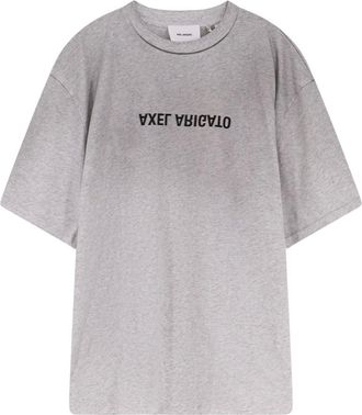 Axel Arigato Homme, Tops, Gris, Taille: S Distort Light T-Shirt