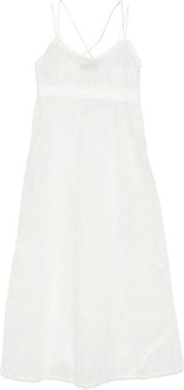 Ermanno Scervino Femme, Robes, Blanc, Taille: 36 FR Robe Midi