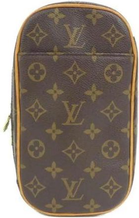 Louis Vuitton Pre-owned Pochette Gange Monogram Sac Bandouli&egrave;re - Femme - Pre-owned - Brun - Taille: ONE Size
